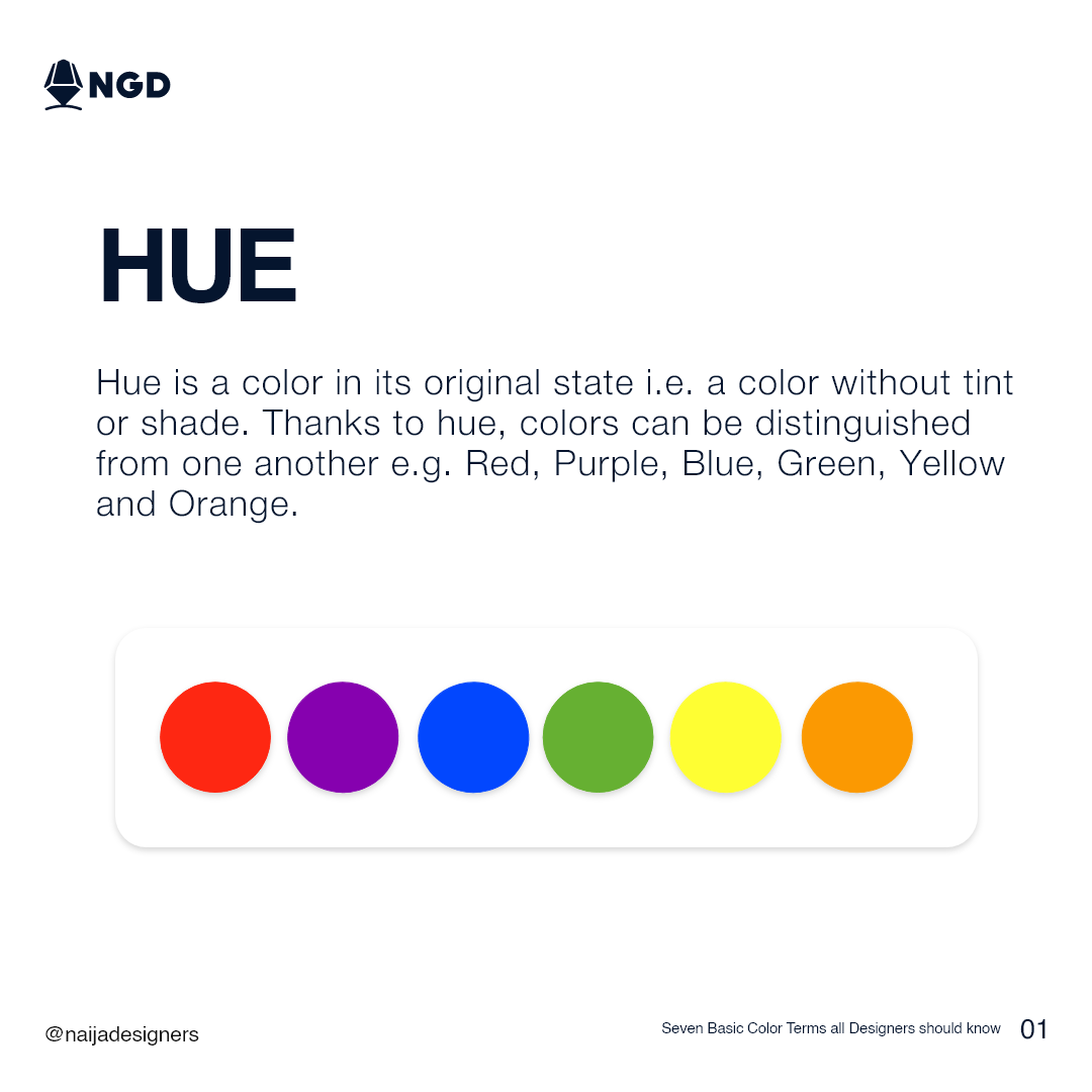 BASIC COLOR TERMS USED IN GRAPHIC DESIGN: THE 7 YOU SHOULD KNOW - NGD Blog